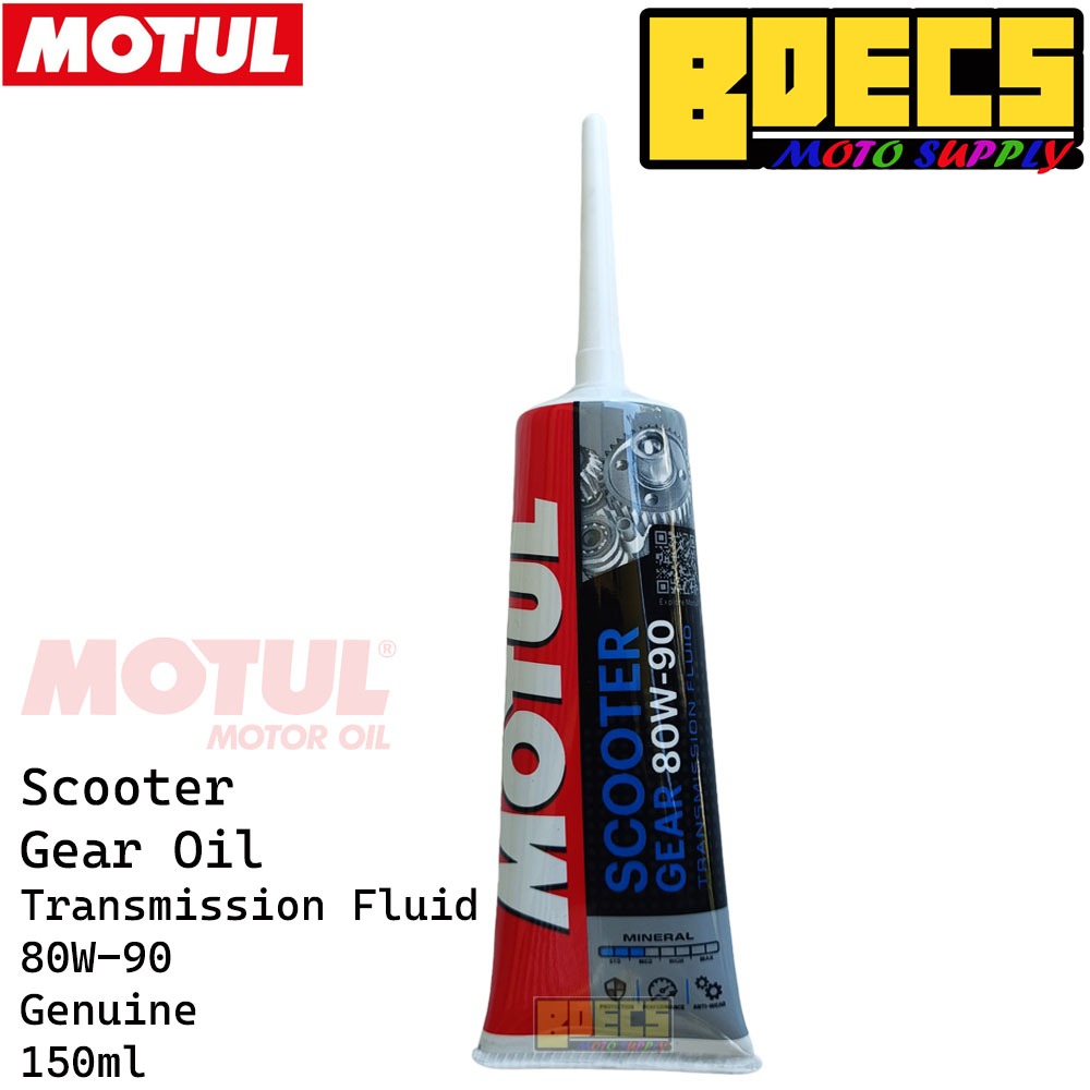 Motul Scooter Gear Oil 80w-90 Transmission Fluid Genuine (150ml) I ...