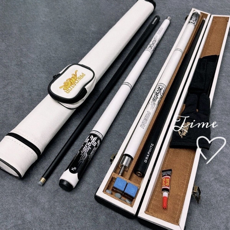 COD Carbon Billiard Cue Sticks 11.5/13mm Tip Big Head 1/2 Split 8/9 ...