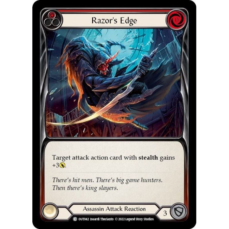 Fab Hnt - Razors Edge Red (c) | Shopee Philippines