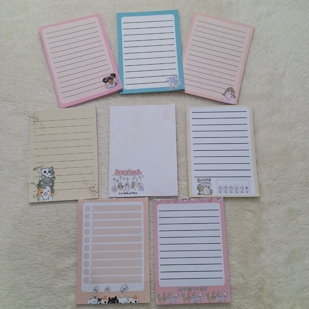CUSTOMIZED / PERSONALIZED NOTEPAD MEMOPAD | Shopee Philippines