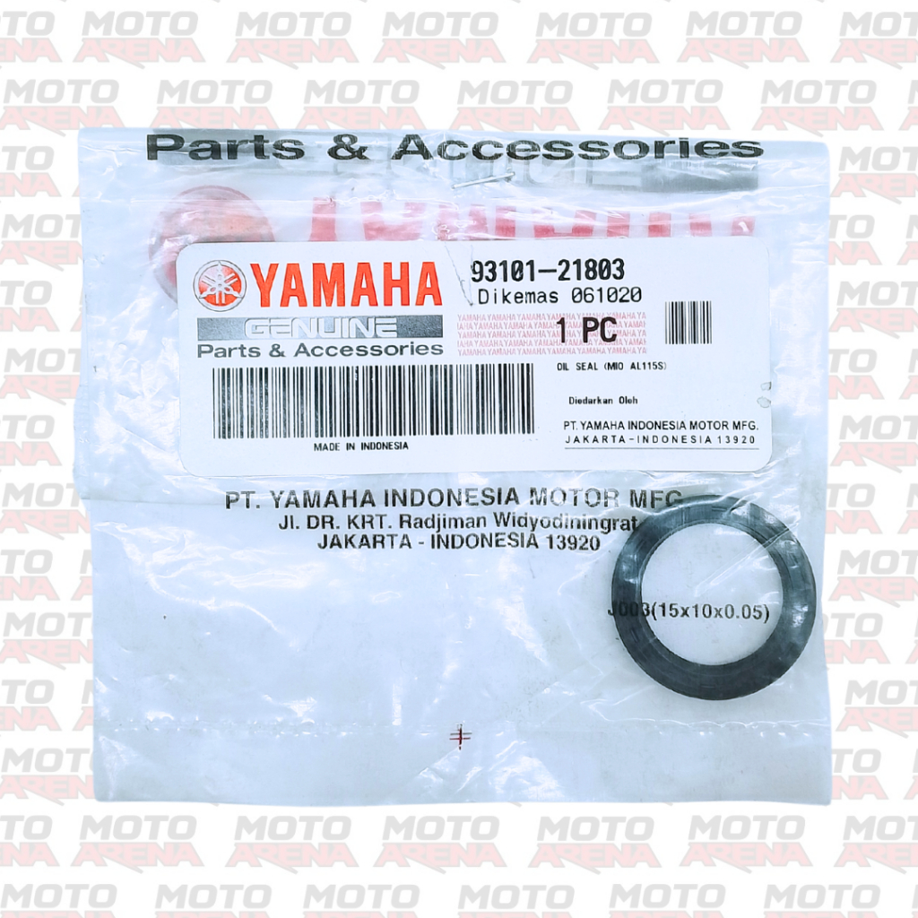 MIO SPORTY (5TL3) OIL SEAL ; YGP (GENUINE:93101-21803-00) | Shopee ...