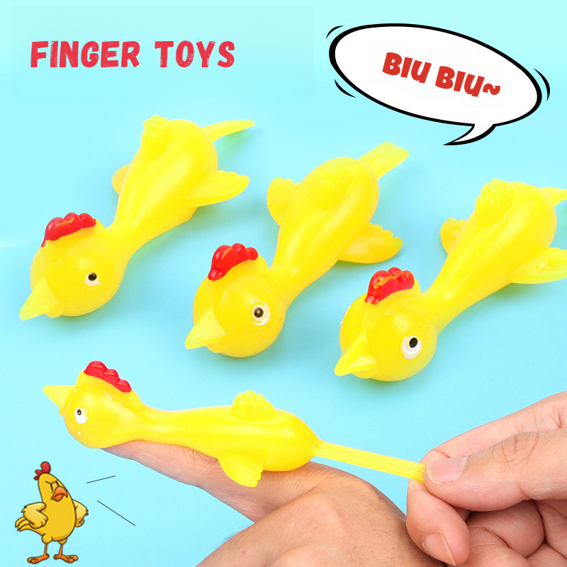 Finger Ejection Toy for kids Finger Slingshot Bird Flying Slingshot ...