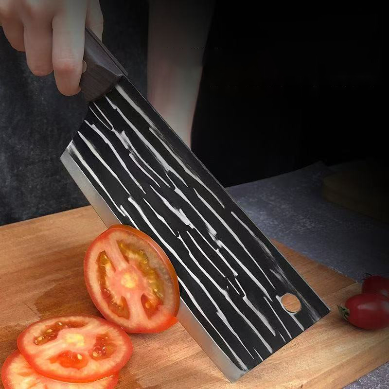 Japanese Knife Kitchen Knife Traditional Handmade Chef's Chopper ...