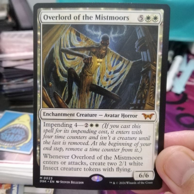 1 Overlord of the Mistmoors DSK MTG card magic the gathering | Shopee ...