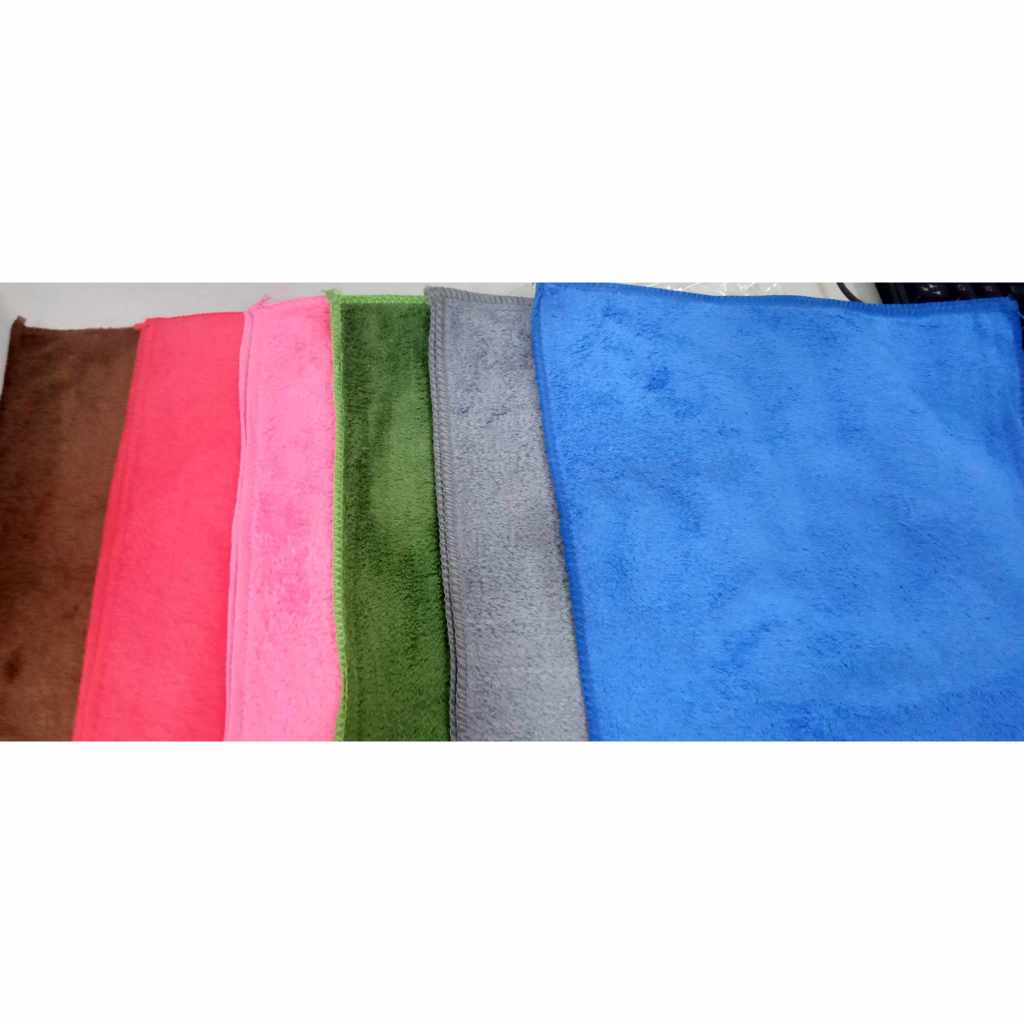 COD MICROFIBER ABSORBENT SQUARE TOWEL32*32CM (12 PIECES PER PACK ...