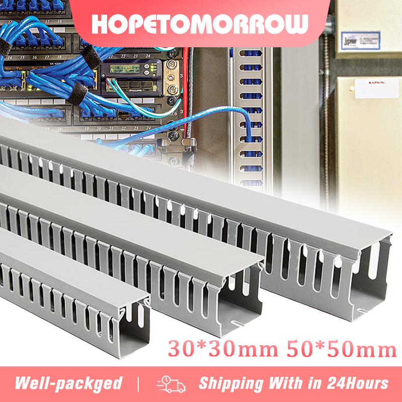Open Slot Cable Management Raceway with Cover,PVC Network Cable Hider ...