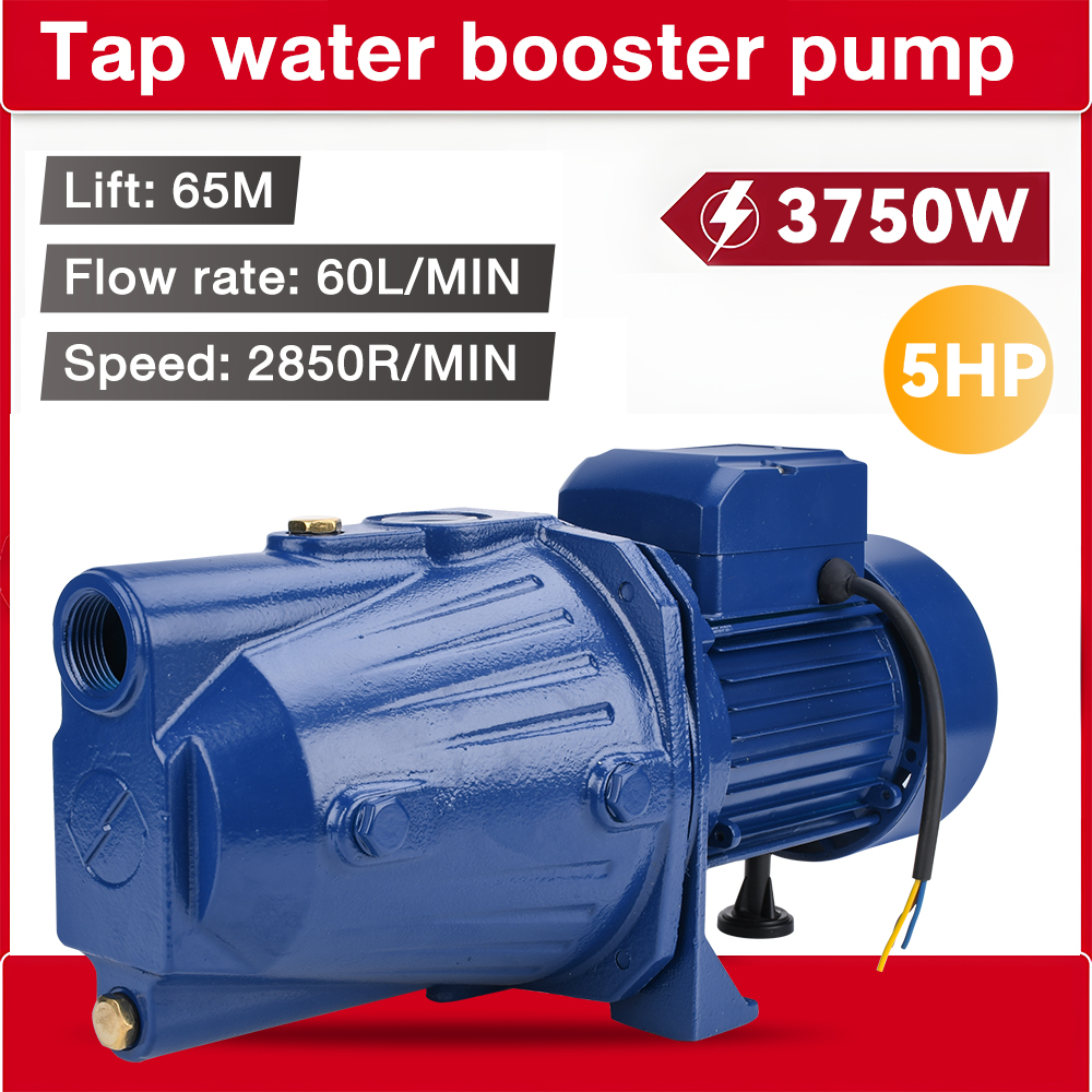 1HP Jet Pump Electric Water Booster Pump Self Priming Jetmatic Heavy ...
