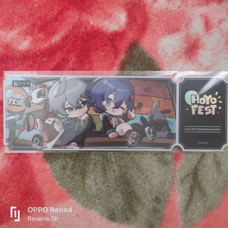 Zenless Zone Zero Official Merchandise Hologram card Sticker | Shopee ...
