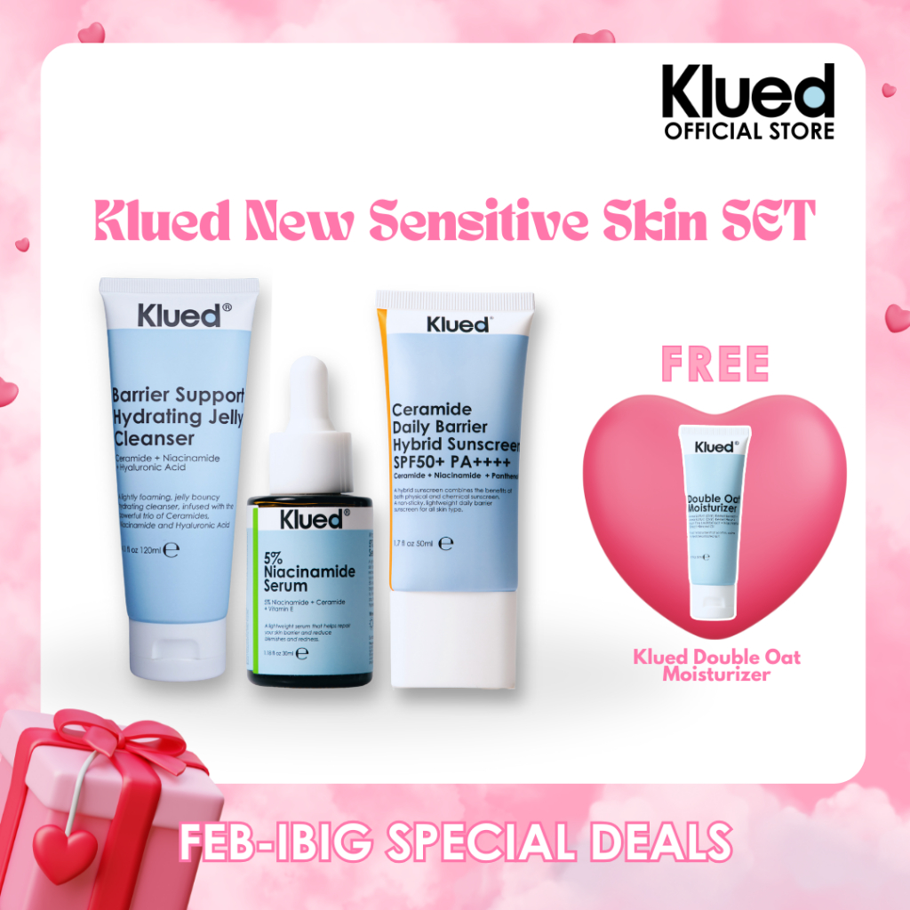 Klued - 8 [BUY1GET1] BUY Klued New Sensitive Skin SET GET FREE 1 Oat ...