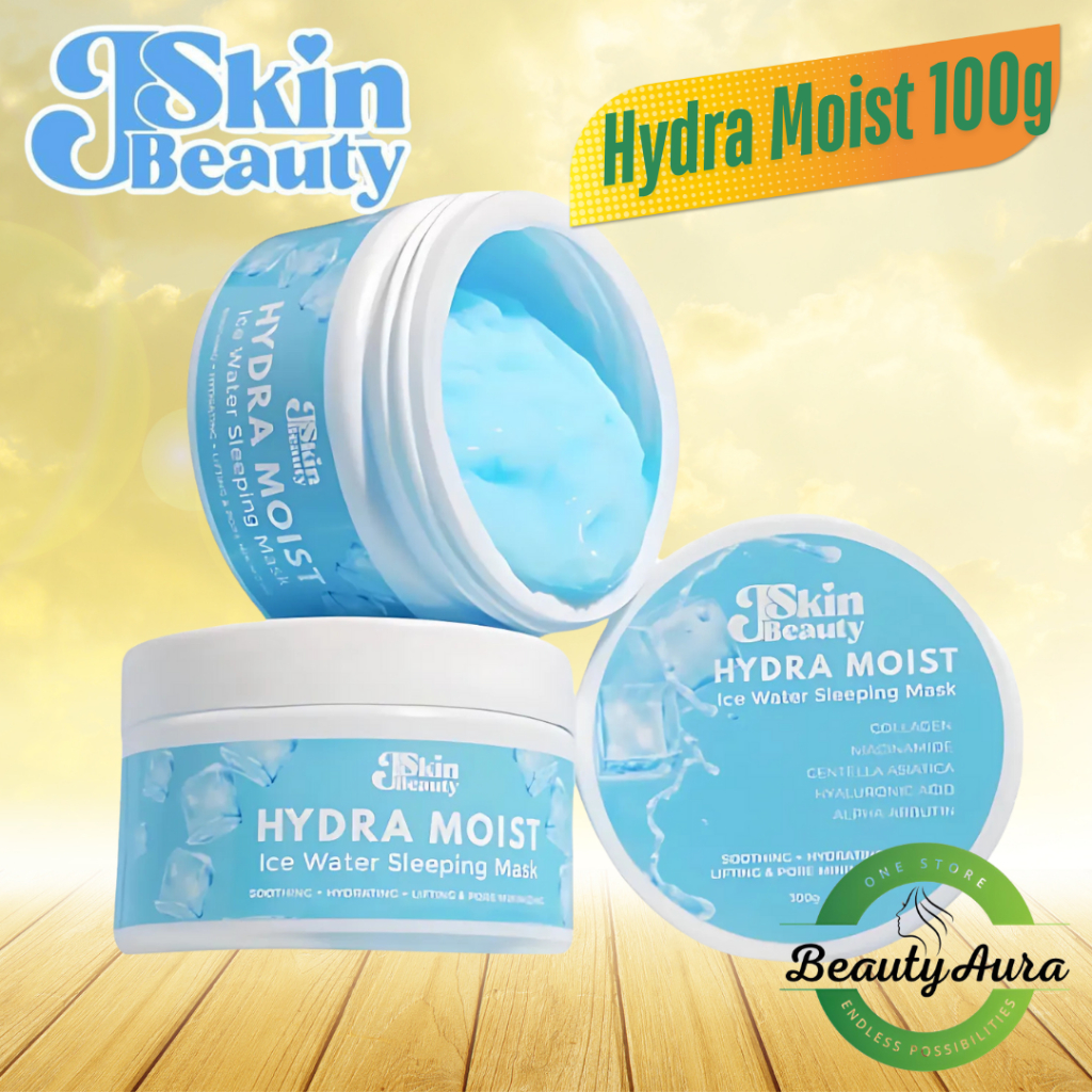 Jskin Hydramoist Ice Water Sleeping Mask and Jskin Hydrop Glow Boost ...