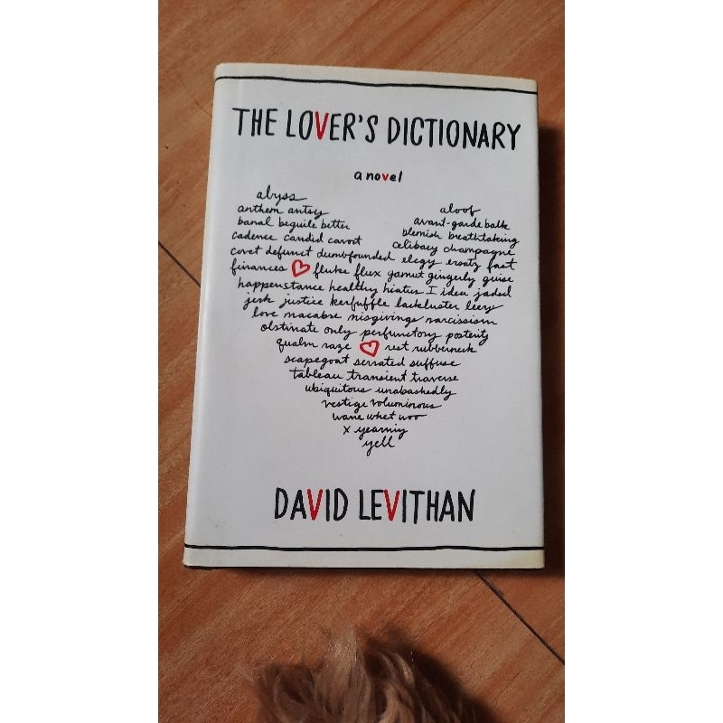 [Hardcover] The Lover's Dictionary by David Leviathan; pre-loved ...