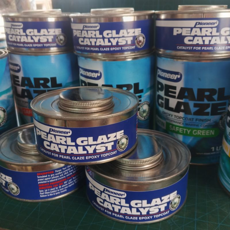 Pioneer Pearl Glaze 1L with Catalyst / Epoxy TopCoat | Shopee Philippines