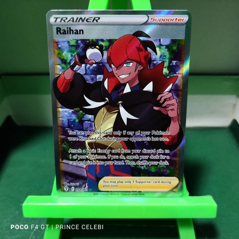 Pokemon TCG - Raihan Full Art | Shopee Philippines