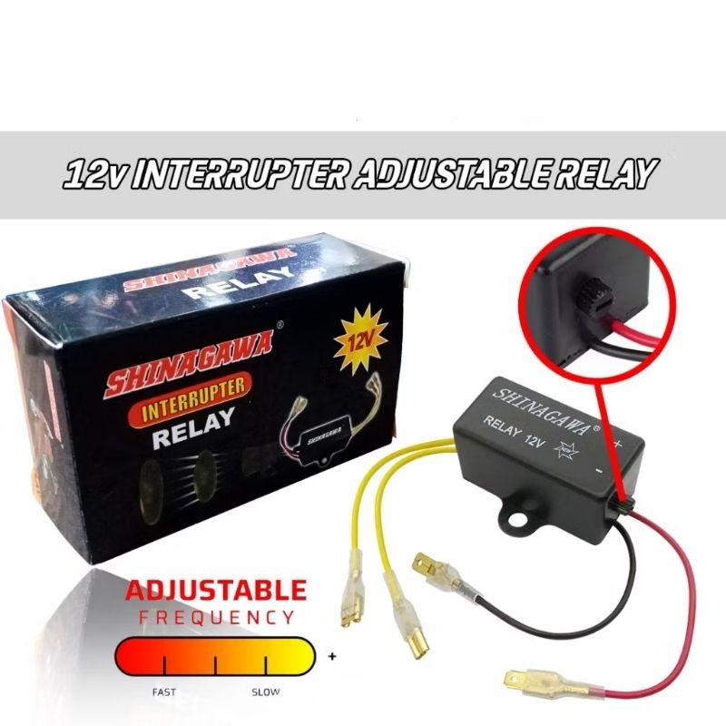 Adjustable 12V Universal Motorcycle Horn Relay - Shinagawa Horn ...
