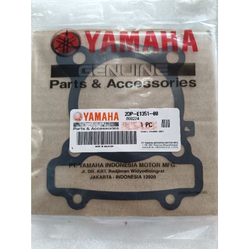 BASE GASKET NMAX V1 2DP-E1351-00 GENUINE YAMAHA | Shopee Philippines