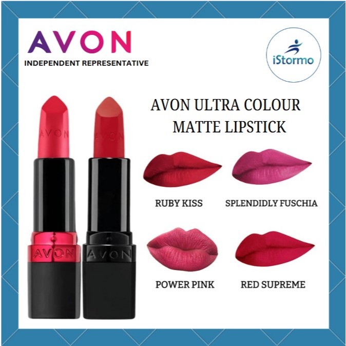 AVON Ultra Matte Lipstick 3.6g | Shopee Philippines