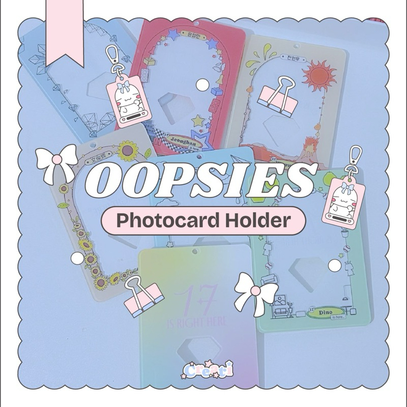 Oopsies Seventeen Photocard Holder | Shopee Philippines