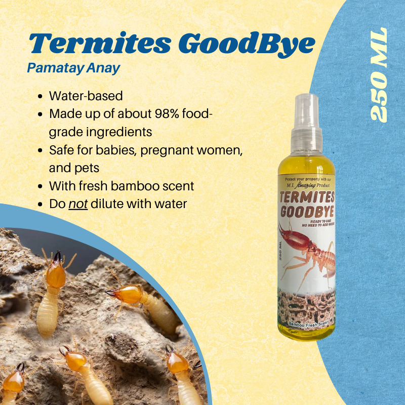 NEW SIZE // 250 ML Termites GoodBye // Pamatay Anay // termite killer ...