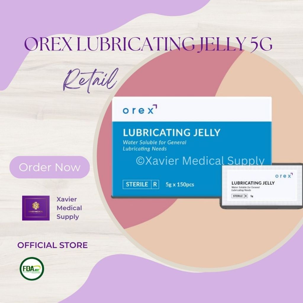 OREX Lubricating Jelly (3G,5G) (Sold Per Box) | Shopee Philippines