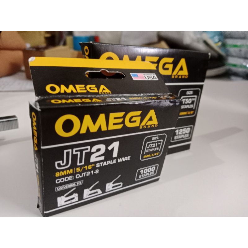 Omega T50 and JT21 Heavy Duty Staple Wire 8mm /10mm | Shopee Philippines