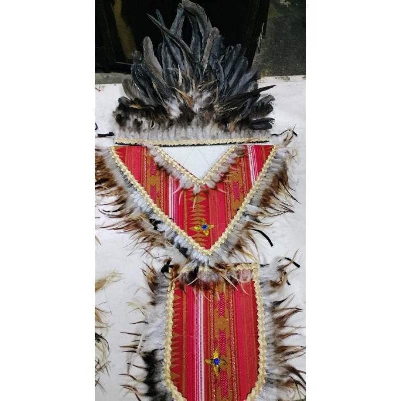 ATI-ATIHAN COSTUME ,IGOROT COSTUME FEATHER | Shopee Philippines