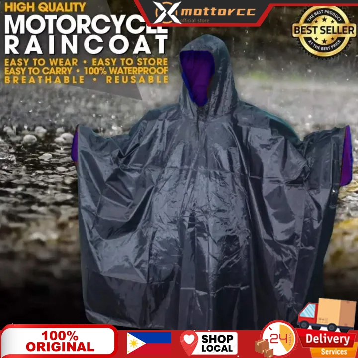 Buy1get1 H-885 Poncho Raincoat Motorcycle Bicycle Poncho Makapal Kapote ...