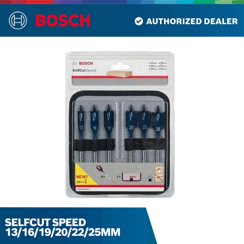 Bosch Self-Cut Speed Spade Bit 7-piece Set - Tools/Accessories | Shopee ...