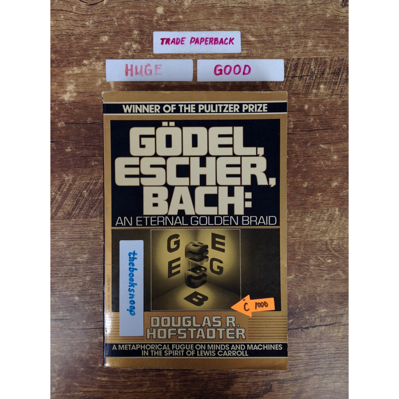 Gödel, Escher, Bach: An Eternal Golden Braid by Douglas Hofstadter ...