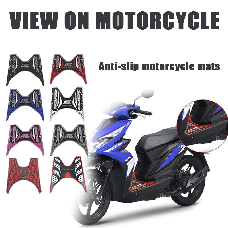 Takimoto Honda Click Rubber Matting 125I & 150 V1 Honda Click 125 150 ...