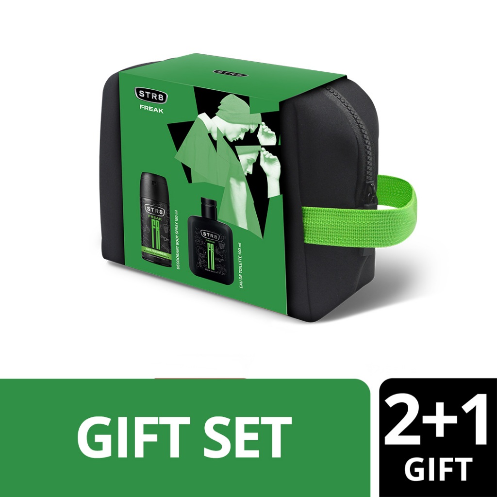 STR8 Freak Gift Set w/ Bag | Shopee Philippines