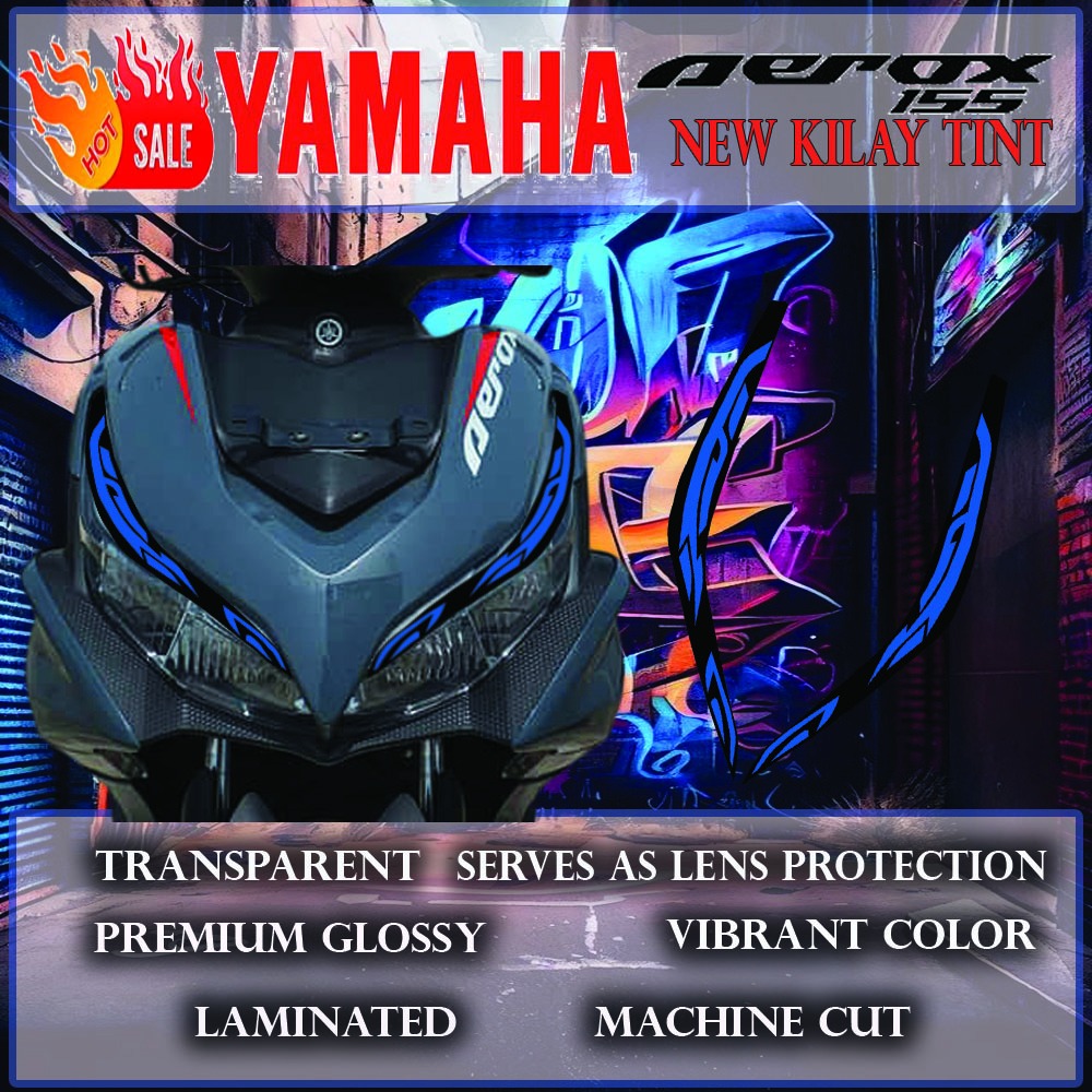 NEW KILAY TINT KILAY TRIBAL DESIGN FOR YAMAHA AEROX155/ NEW TRIBAL ...