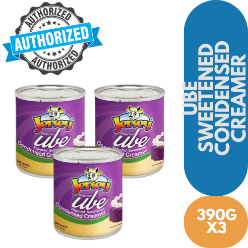Jersey Ube Sweetened Condensed Creamer 390G x3 Pack - Ube Creamer ...