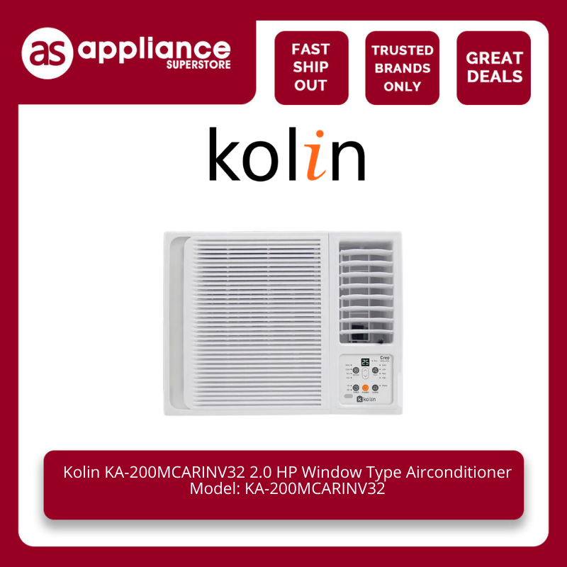 Kolin KA-200MCARINV32 2.0 HP Window Type Airconditioner | Shopee ...