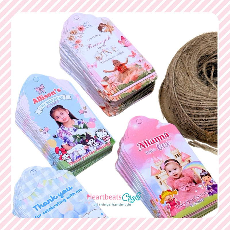 20pcs Customized Thank You for coming sticker tag for souvenir sticker ...