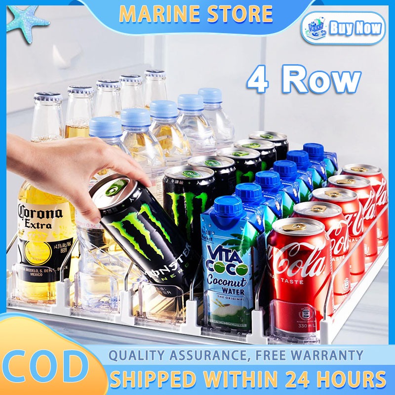 Organizer Soda Dispenser Drink Rack Refrigerator Drink Storage Rack ...