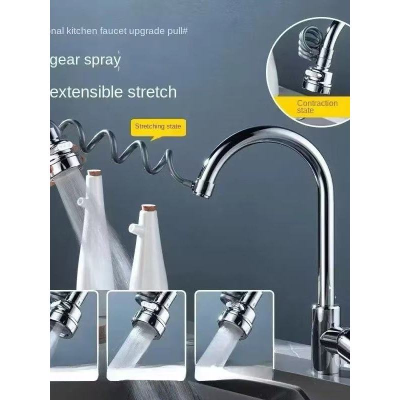 Anti-splash Faucet Extender Kitchen Faucet Pull-out Mini Universal ...