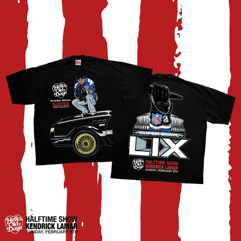 HELLO, OLD DAYS - THE HALFTIME SHOW - KENDRICK LAMAR NFL SHIRT - HOD ...