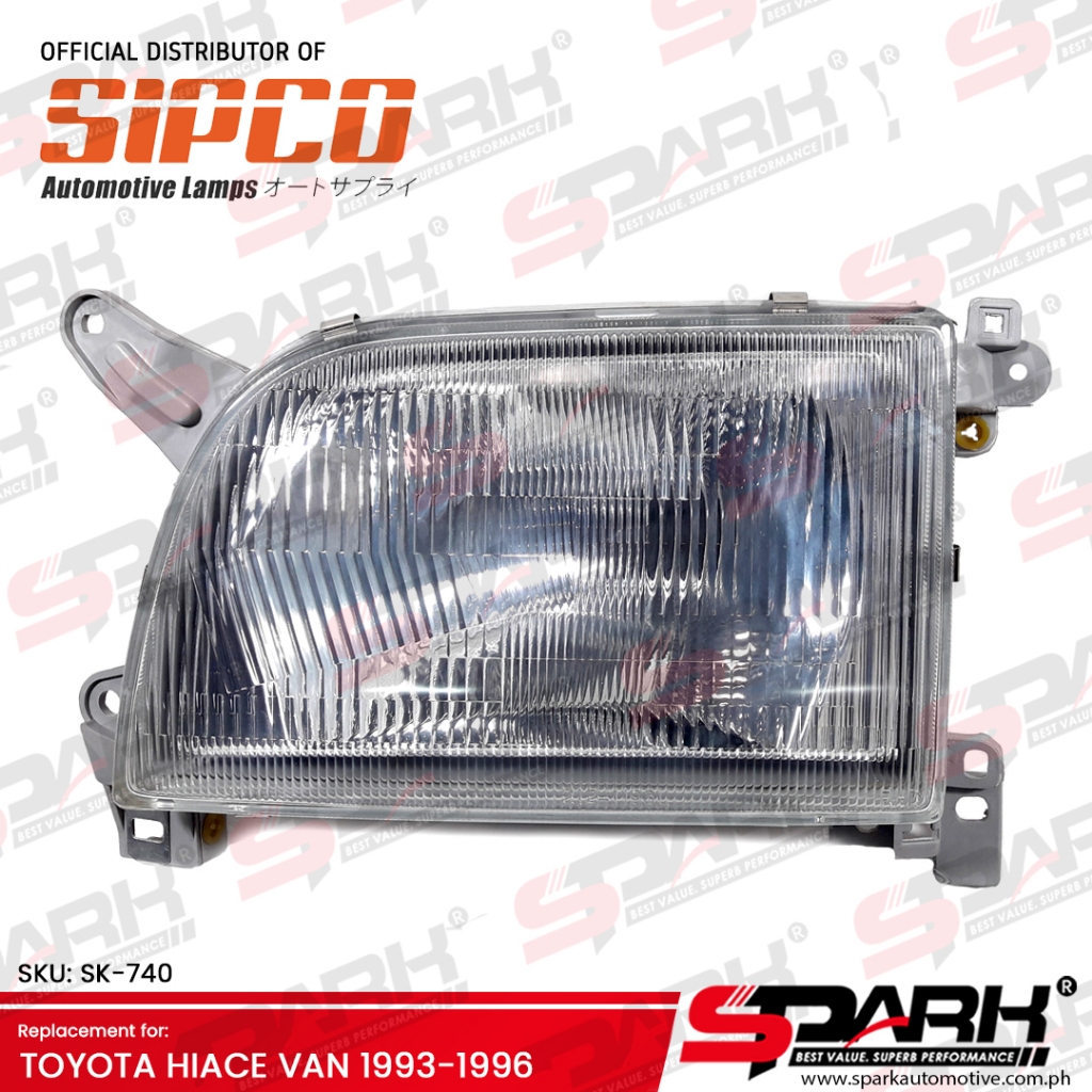Head Lamp Headlight for Toyota HiAce Hi-Ace Van 1993 Commuter 1996 ...