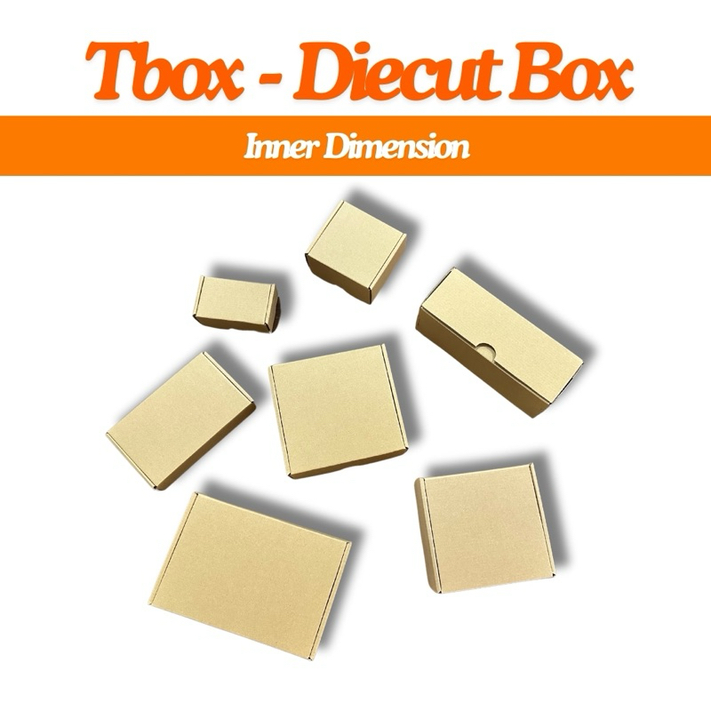 Small Tbox Die Cut Boxes (10 pcs) | Shopee Philippines
