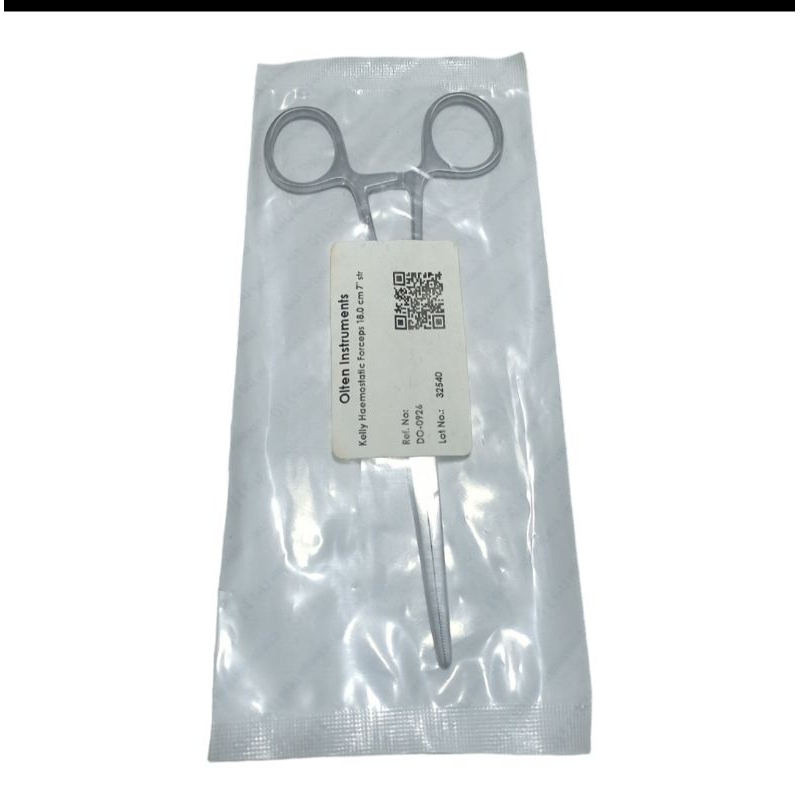 Olten Kelly Hemostatic Forceps 7 " Straight/Curved | Shopee Philippines