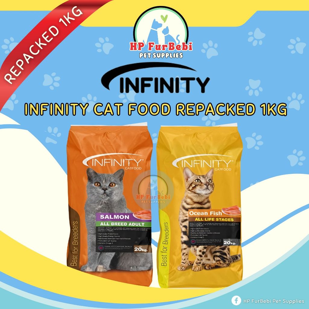 Infinity Dry Cat Food Salmon & Ocean Fish for Adult and All Stages ...