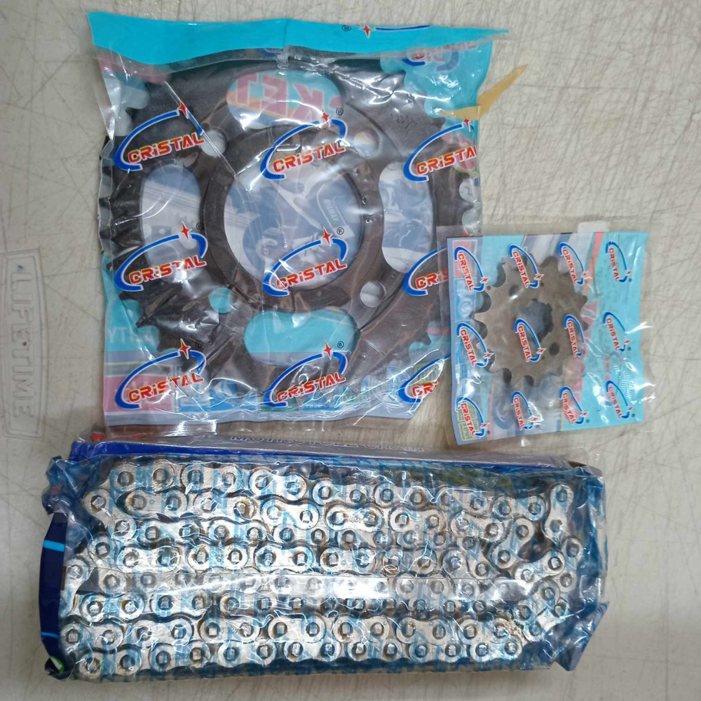 SPROCKET CHAIN SET PAMPASADA HEAVY DUTY (FOR TMX, WAVE, C100, HD3, URO ...