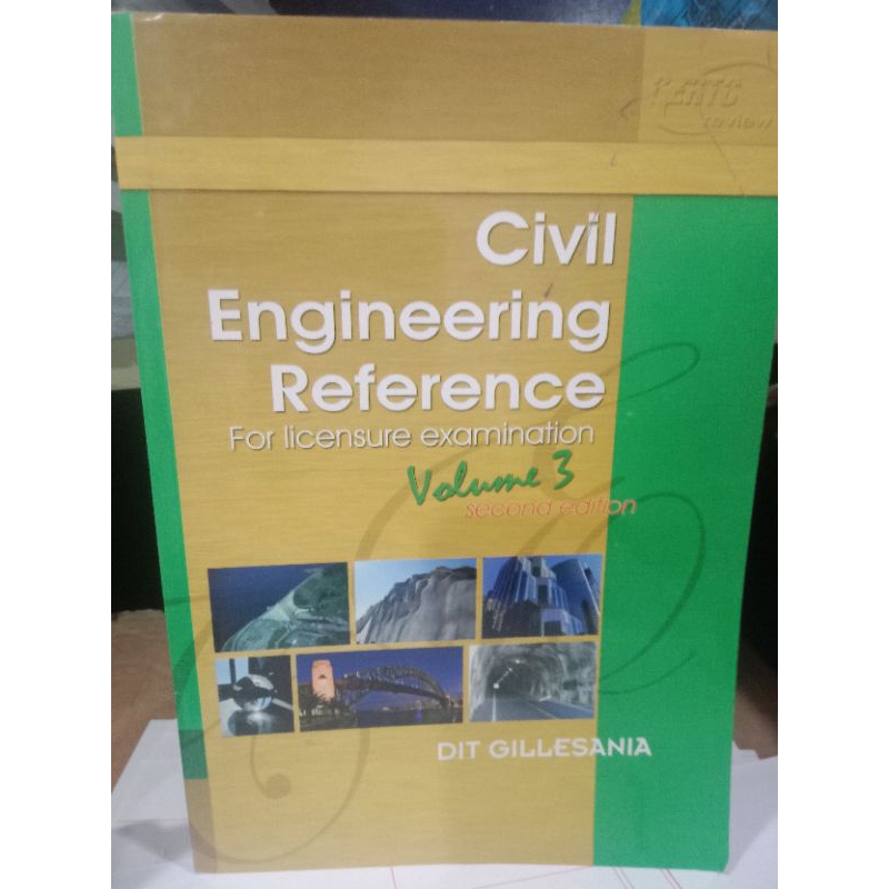 CIVIL ENGINEERING REFERENCE FOR LICENSURE EXAMINATION VOL.3 | Shopee ...