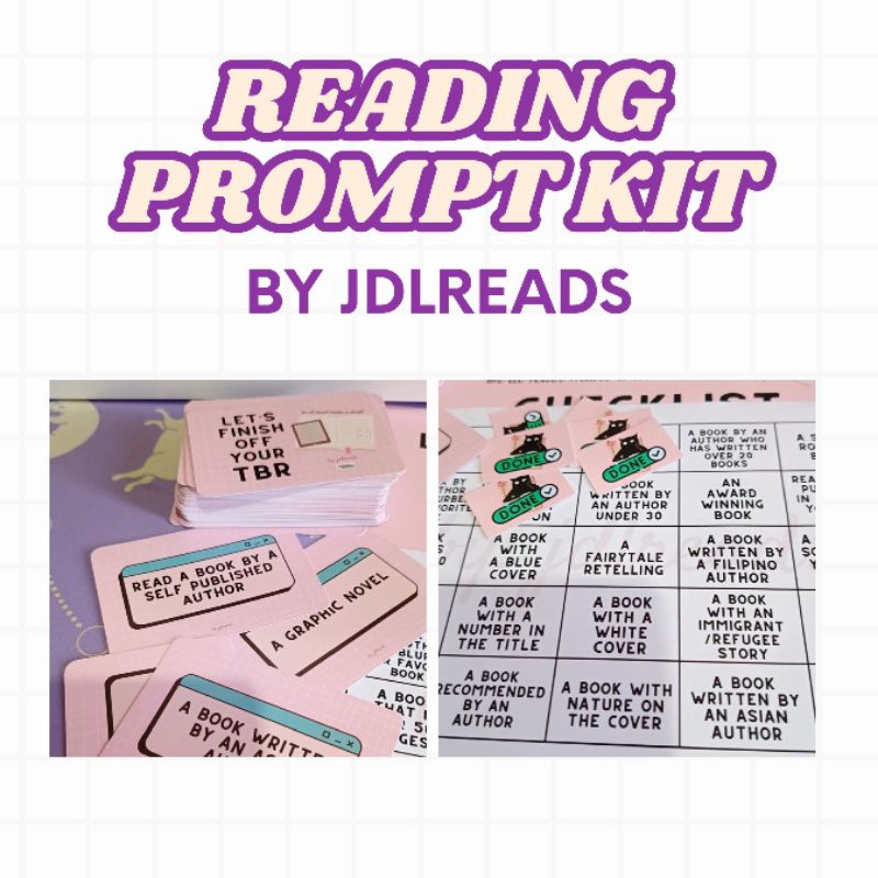 READING PROMPT KIT / TBR KIT by JDLREADS | Shopee Philippines