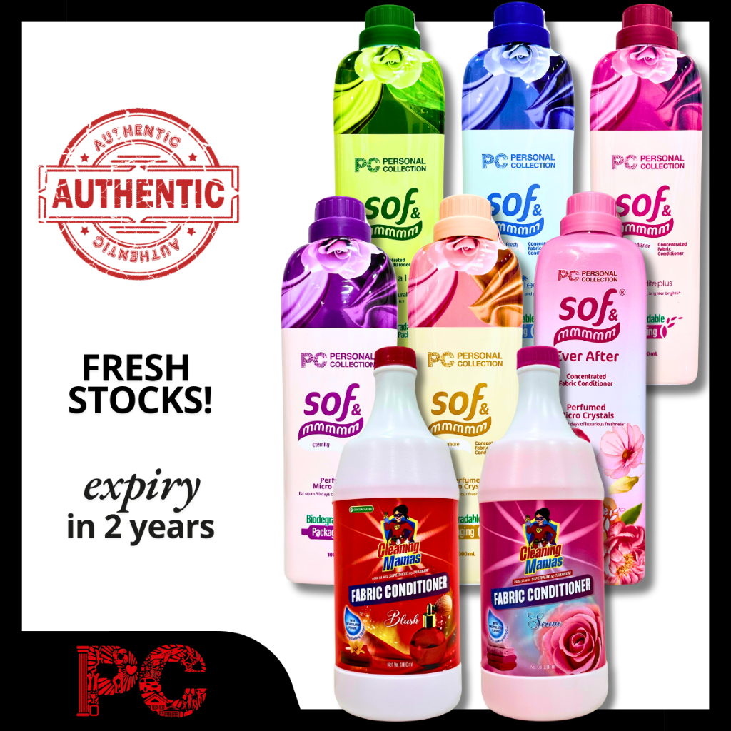 Sof & mmmm FabCon 1000ml Naturals Evermore Eternity ATF Radiance ...