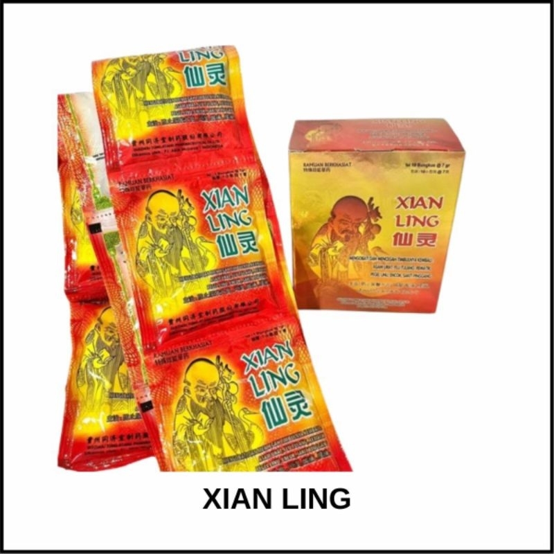 Xian Ling Powder Herbal Tea 1Box(10sachets) ORIGINAL (FAST SHIPPING ...