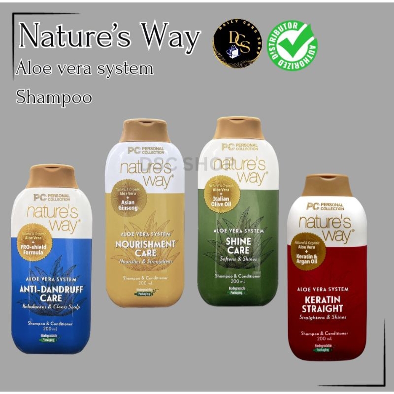 NATURES WAY SHAMPOO ALOE VERA SYSTEM | Shopee Philippines
