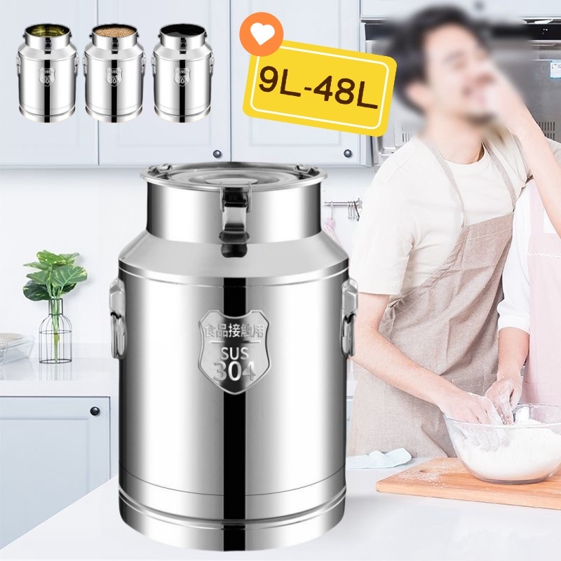 rice dispenser 25 kg/5kg/10kg/15kg stainless rice jar tea barrel ...