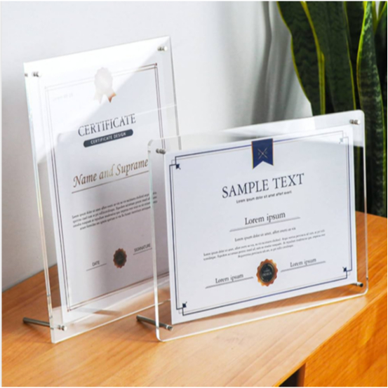 A4 A5A A6 WALL ACRYLIC FRAME ACRYLIC PHOTO FRAME ACRYLIC DISPLAY ...