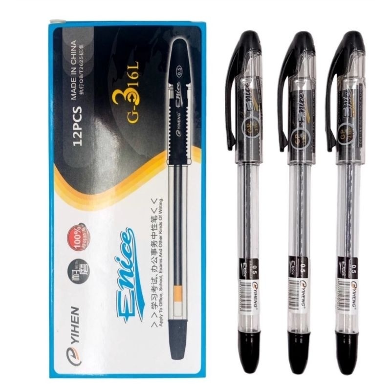 CHB 1box/12pcs Neutral pen signature pen student special pen office ...